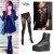 Ash Costello: Lace Dress, Platform Boots | Steal Her Style