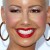 Amber Rose Makeup: Gold Eyeshadow & Green Lipstick | Steal Her Style