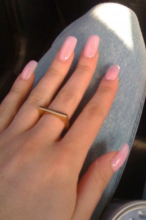 DEV Light Pink Nails | Steal Her Style