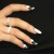 Zendaya Peach Jewels, Writing Nails | Steal Her Style