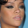 Rihanna Makeup: Black Eyeshadow, Brown Eyeshadow & Brown Lipstick ...