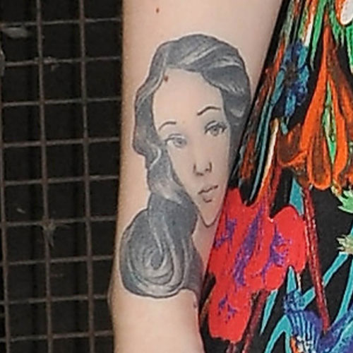 Iggy Azalea Portrait Forearm Tattoo | Steal Her Style