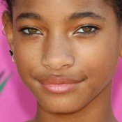 Willow Smith Makeup: Blue Eyeshadow & Clear Lip Gloss | Steal Her Style
