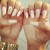 Zendaya Blue Nail Art, Plaid Nails | Steal Her Style