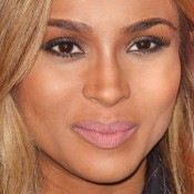 Ciara Makeup: Black Eyeshadow, Brown Eyeshadow & Nude Lipstick | Steal ...