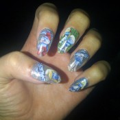 Katy Perry Black Ankh Nails | Steal Her Style