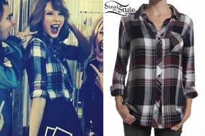 » Taylor Swift: Plaid Shirt