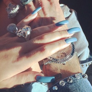 Katy Perry Black Ankh Nails | Steal Her Style