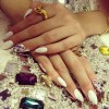 Jessie J Clear French Manicure Nails | Steal Her Style