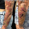 Allison Green Fan Forearm Tattoo | Steal Her Style