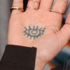 Kesha Eye, Hamsa Palm Tattoo | Steal Her Style