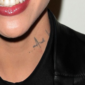 Ruby Rose "...And Breathe Me" Neck Tattoo | Steal Her Style