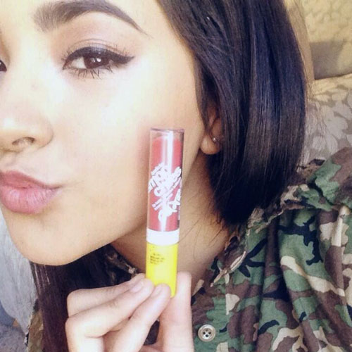 Becky G Lip Gloss Photo | Steal Her Style