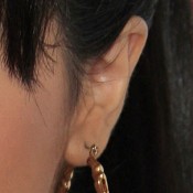 Candice Swanepoel Ear Lobe, Upper Lobe Piercing | Steal Her Style