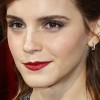 Emma Watson Makeup: Beige Eyeshadow & Coral Lipstick | Steal Her Style