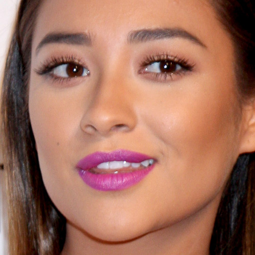 Shay Mitchell Makeup: Bronze Eyeshadow, Gray Eyeshadow & Pink Lipstick ...