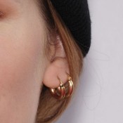 Candice Swanepoel Ear Lobe, Upper Lobe Piercing | Steal Her Style