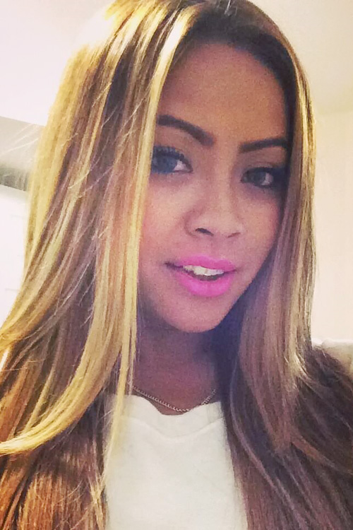 Honey Cocaine Straight Honey Blonde Angled Hairstyle | Steal Her Style