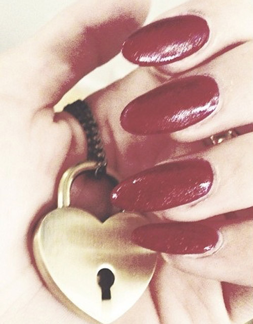 Mahogany Lox's Nail Polish & Nail Art | Steal Her Style
