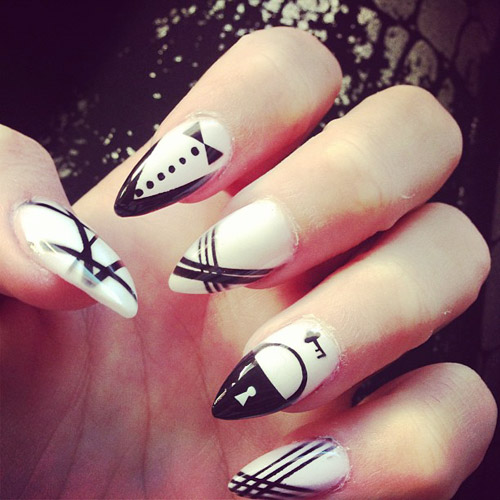 Mahogany Lox's Nail Polish & Nail Art | Steal Her Style