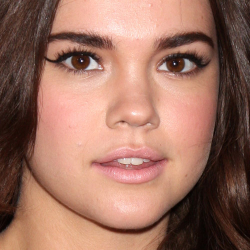 Maia Mitchell Makeup: Gold Eyeshadow, Gray Eyeshadow & Pale Pink ...