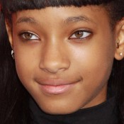 Willow Smith Makeup: Blue Eyeshadow & Clear Lip Gloss | Steal Her Style