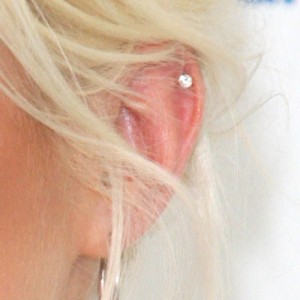 Candice Swanepoel Ear Lobe, Upper Lobe Piercing | Steal Her Style