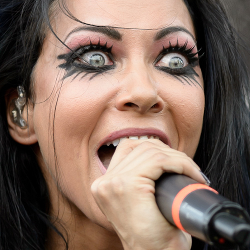 Carla Harvey Makeup: Black Eyeshadow, Pink Eyeshadow & Brown Lipstick ...