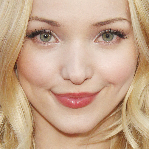 Dove Cameron Makeup: Brown Eyeshadow, Silver Eyeshadow & Clear Lip ...