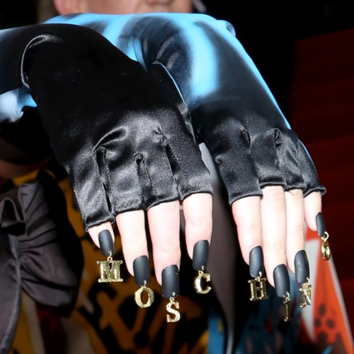 Katy Perry Black Ankh Nails | Steal Her Style