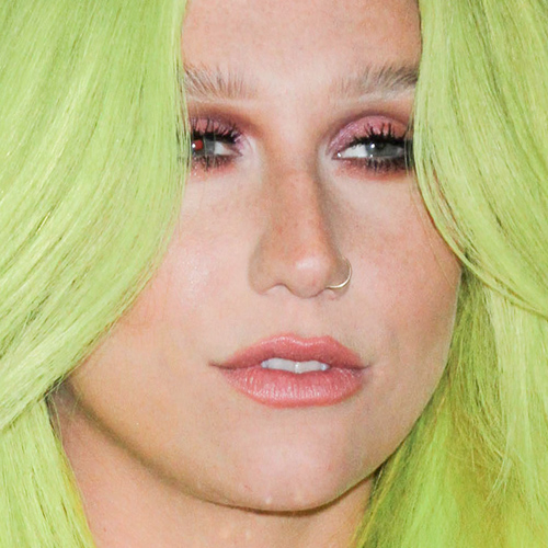 Kesha Makeup: Brown Eyeshadow & Clear Lip Gloss | Steal Her Style