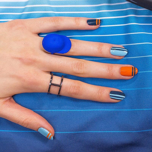 Mahogany Lox Lavender Nails | Steal Her Style