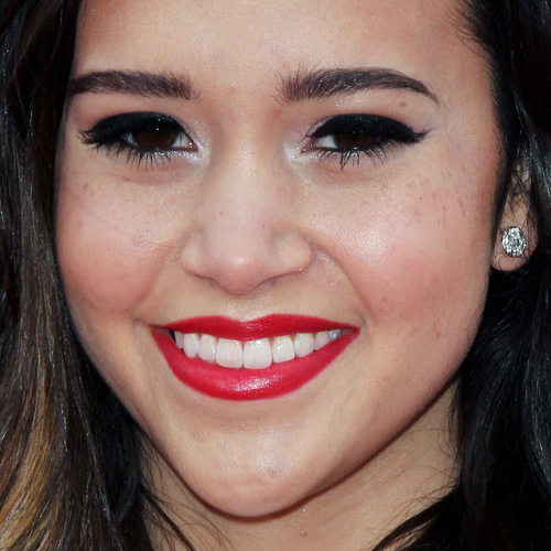 Megan Nicole Makeup: Black Eyeshadow, Silver Eyeshadow & Red Lipstick ...