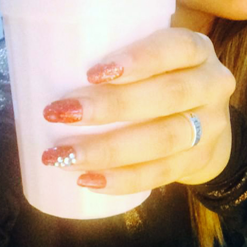 Ally Brooke Light Pink, White Abstract, Colorblock, Jewels, Stripes ...