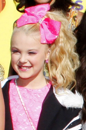 JoJo Siwa Wavy Golden Blonde Hair Bow, High Ponytail, Ponytail ...