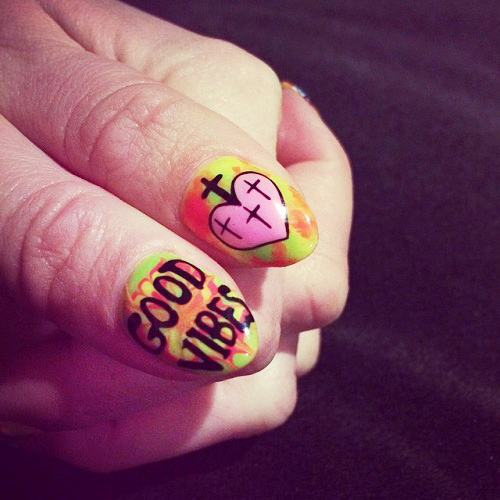 Katy Perry Black Ankh Nails | Steal Her Style