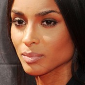Ciara Makeup: Black Eyeshadow, Brown Eyeshadow & Nude Lipstick | Steal ...