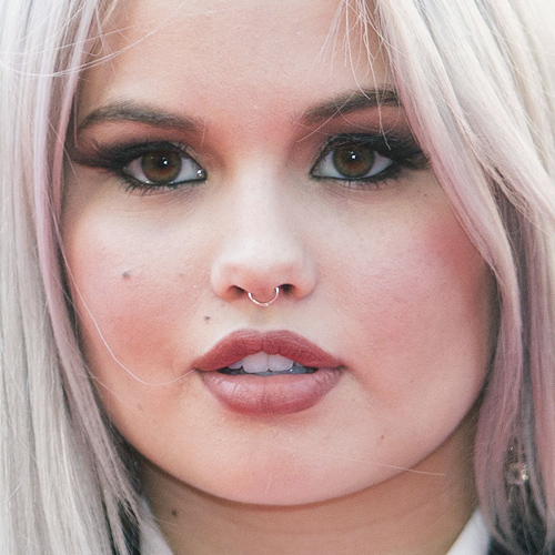Debby Ryan Makeup: Beige Eyeshadow, Black Eyeshadow & Brown Lipstick ...