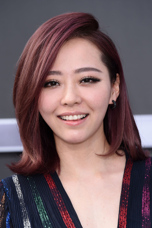Jane Zhang Straight Medium Brown Bob Hairstyle | Steal Her Style