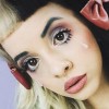 Melanie Martinez Makeup: Blue Eyeshadow & Wine Lipstick | Steal Her Style