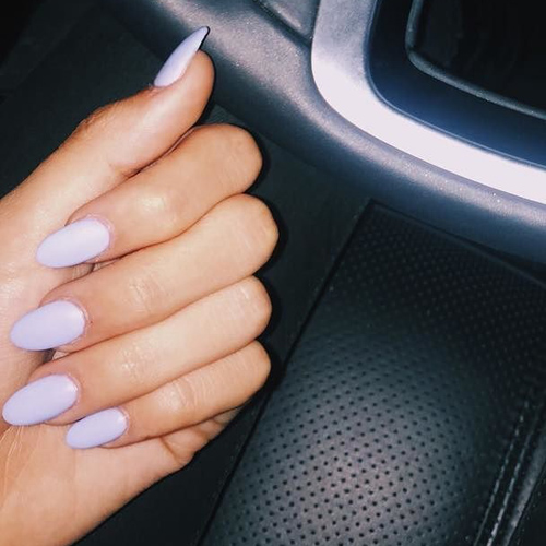 Madison Beer White Bows, Charms, Drips, Logo, Polka Dots Nails | Steal ...