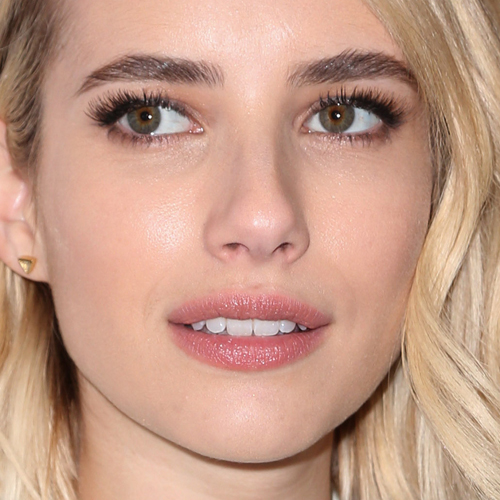 Emma Roberts Makeup: Beige Eyeshadow, Black Eyeshadow, Purple Eyeshadow ...