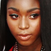 Normani Makeup: Black Eyeshadow, Taupe Eyeshadow & Nude Lipstick ...