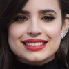 Sofia Carson Makeup: Bronze Eyeshadow, Taupe Eyeshadow & Mauve Lipstick ...