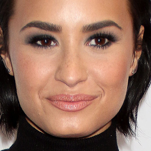 Demi Lovato Makeup: Bronze Eyeshadow & Peach Lipstick | Steal Her Style