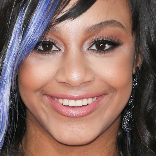 Nia Sioux Frazier Makeup: Black Eyeshadow, Brown Eyeshadow & Clear Lip ...