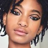 Willow Smith Makeup: Blue Eyeshadow & Clear Lip Gloss | Steal Her Style