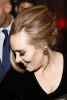 Adele Straight Medium Brown All-Over Highlights, Beehive, Face-Framing ...