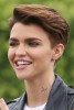 Ruby Rose Straight Medium Brown Choppy Layers Hairstyle | Steal Her Style