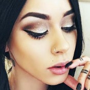 Lexus Amanda Makeup: Black Eyeshadow, Brown Eyeshadow, Gold Eyeshadow ...